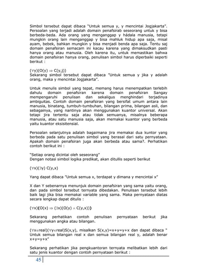 Bab 2 logika predikat ta 2019 | PDF