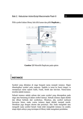 Bab 2(macromedia flash 8) | PDF