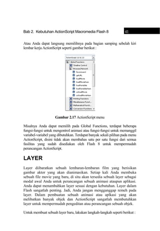 Bab 2(macromedia flash 8) | PDF