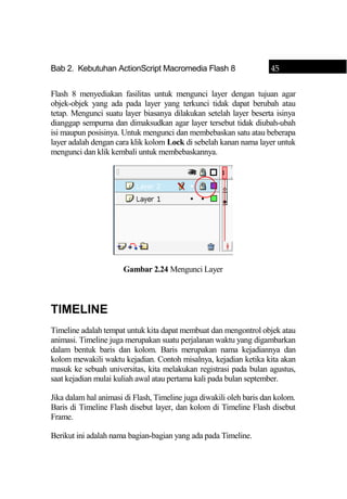 Bab 2(macromedia flash 8) | PDF