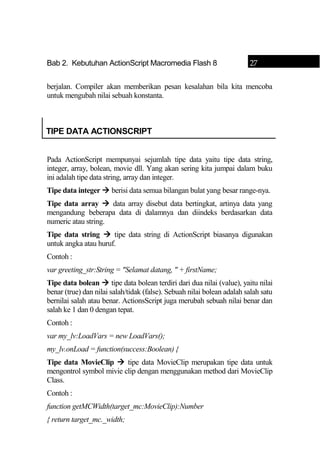 Bab 2(macromedia flash 8) | PDF