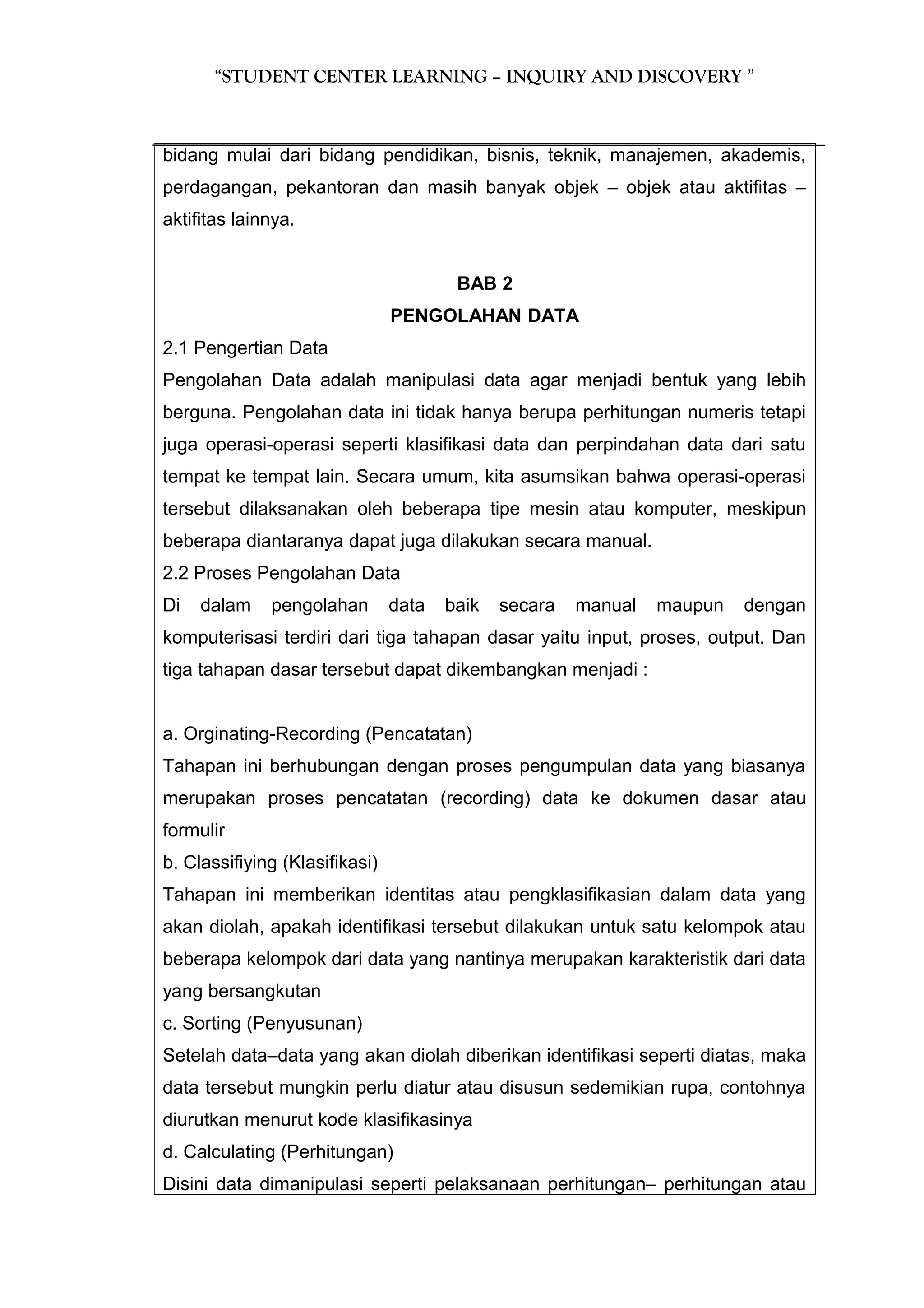 Manajemen basis data | DOC