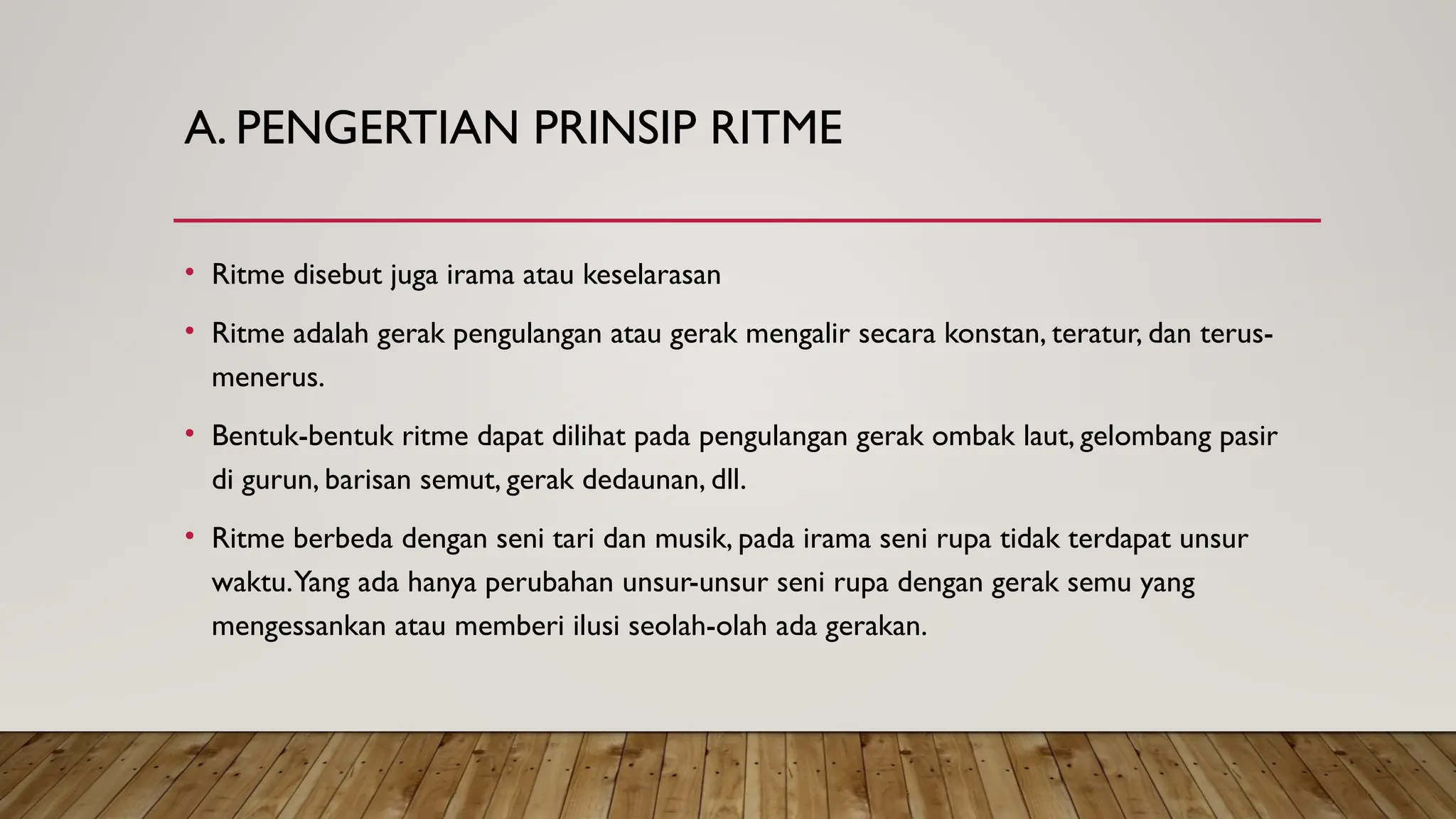 SENI RUPA UNIT 2 MENGGAMBAR PRINSIP RITME DAN POLA DALAM KARYA SENI ...