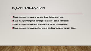 SENI RUPA UNIT 2 MENGGAMBAR PRINSIP RITME DAN POLA DALAM KARYA SENI ...