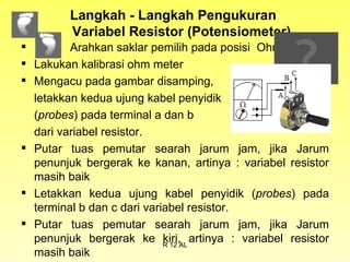 Bab 2 multimeter | PPT
