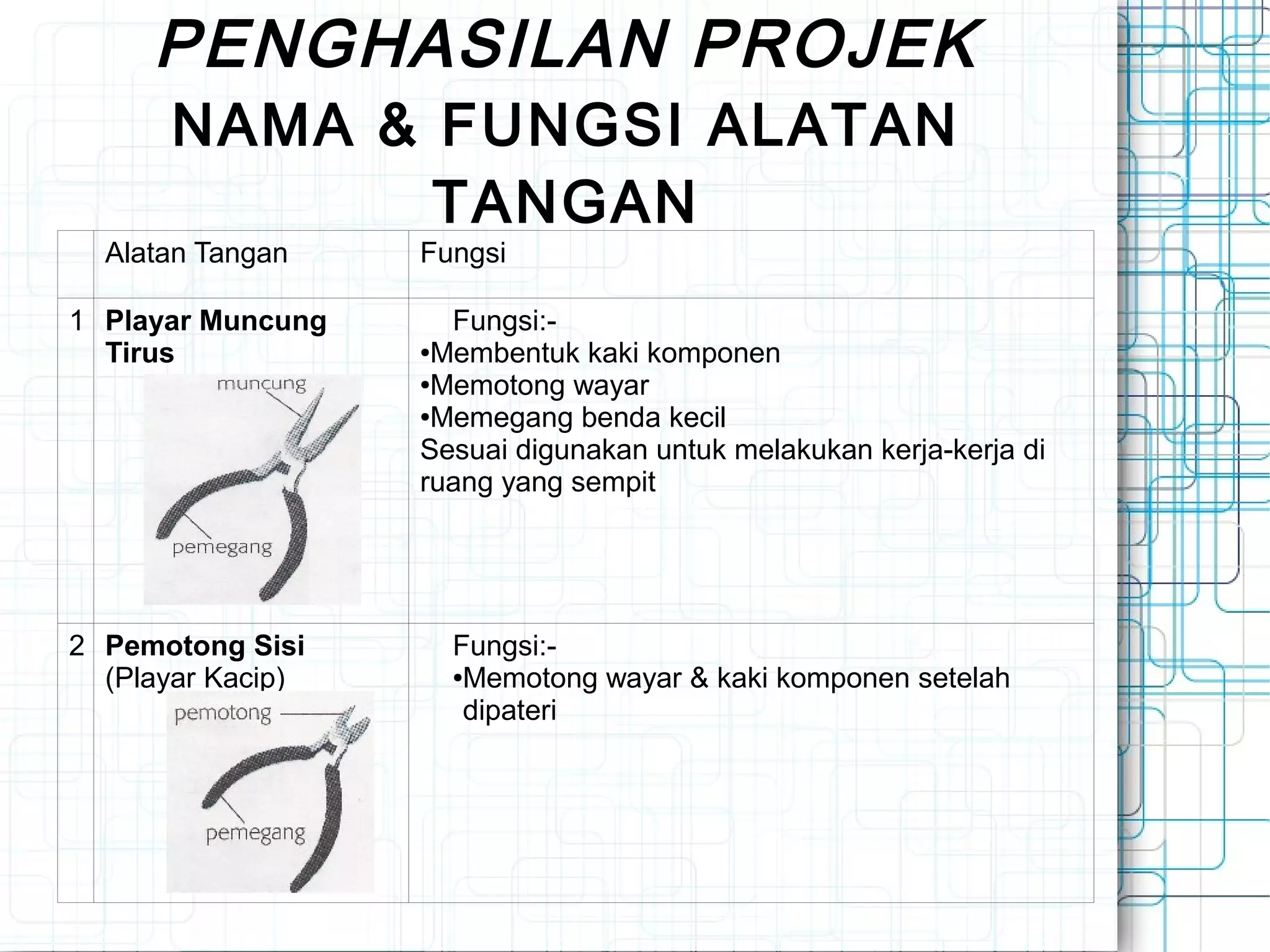Bab 2 n bab 7 elektronik( ting 2) | ODP
