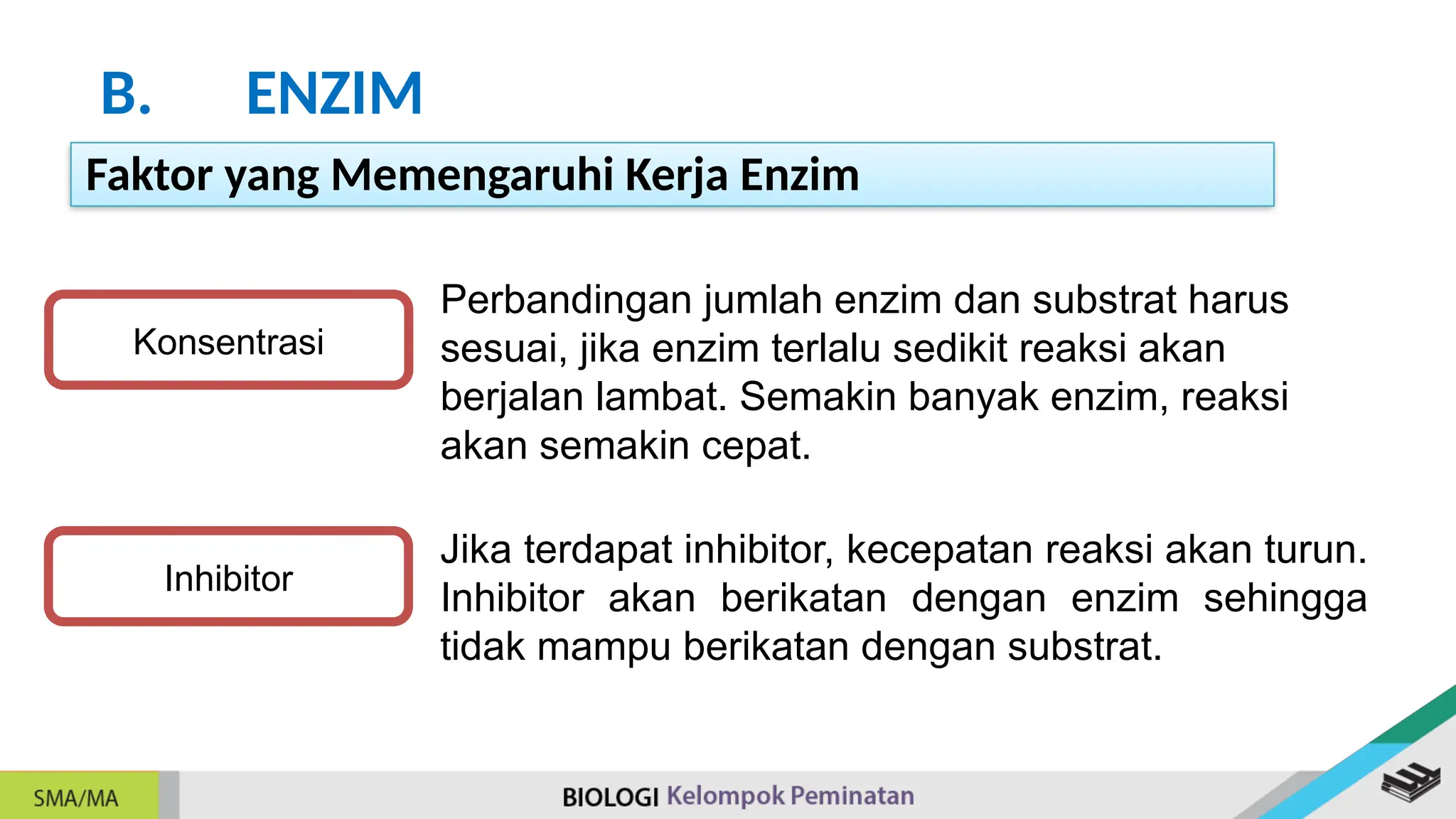 BAB 2 enzim dan metabolisme kelas XII Fpptx | PPTX