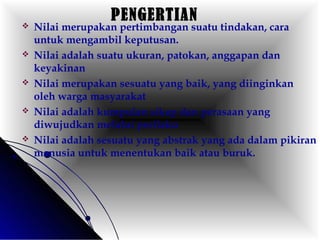 Nilai dan Norma | PPT