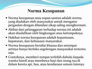 BAB 2 Norma dan Keadilan di Masyarakat | PPTX