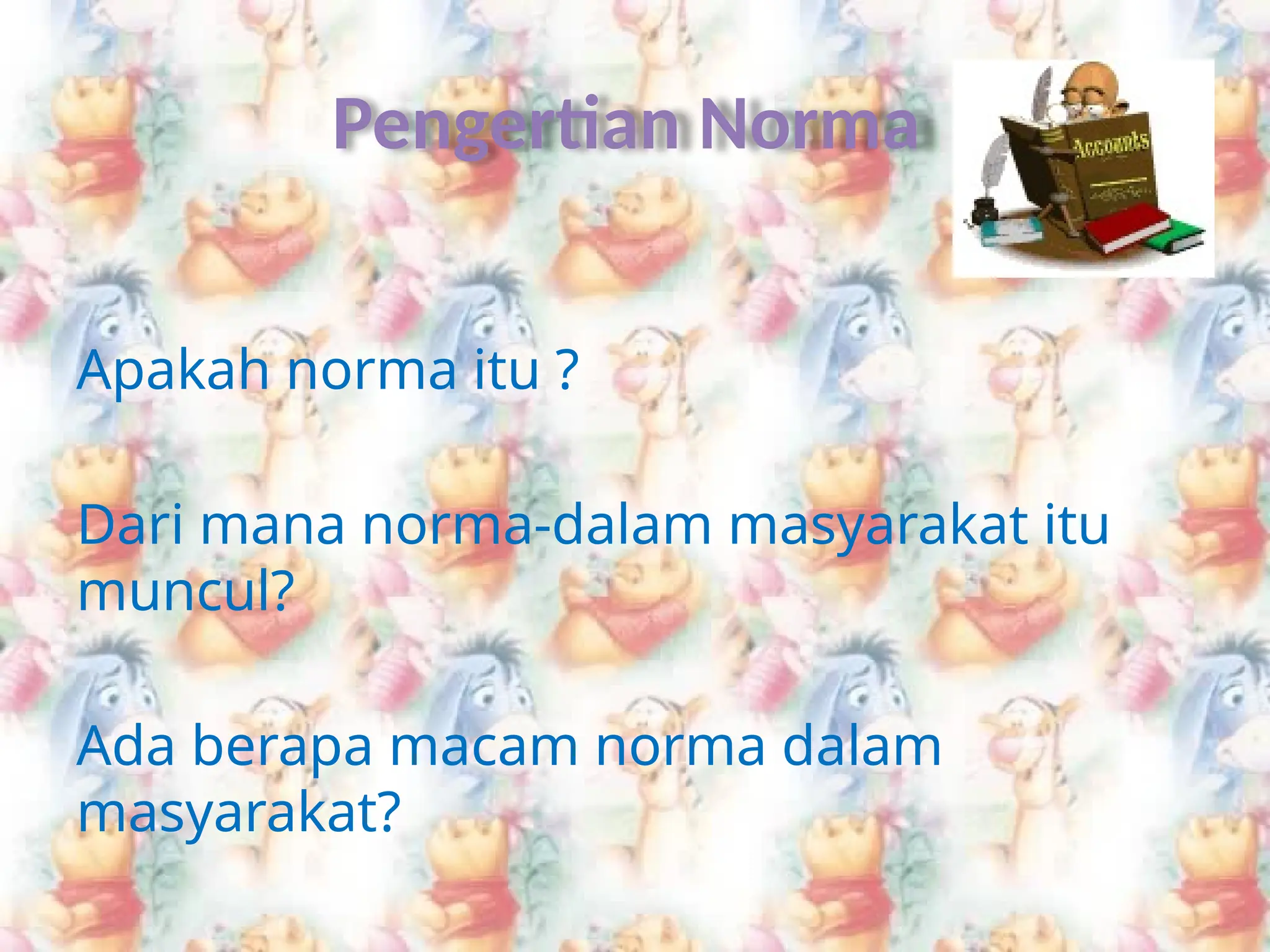 BAB 2 pengertian Norma dan contoh contoh norma dalam kehidupan sehari ...