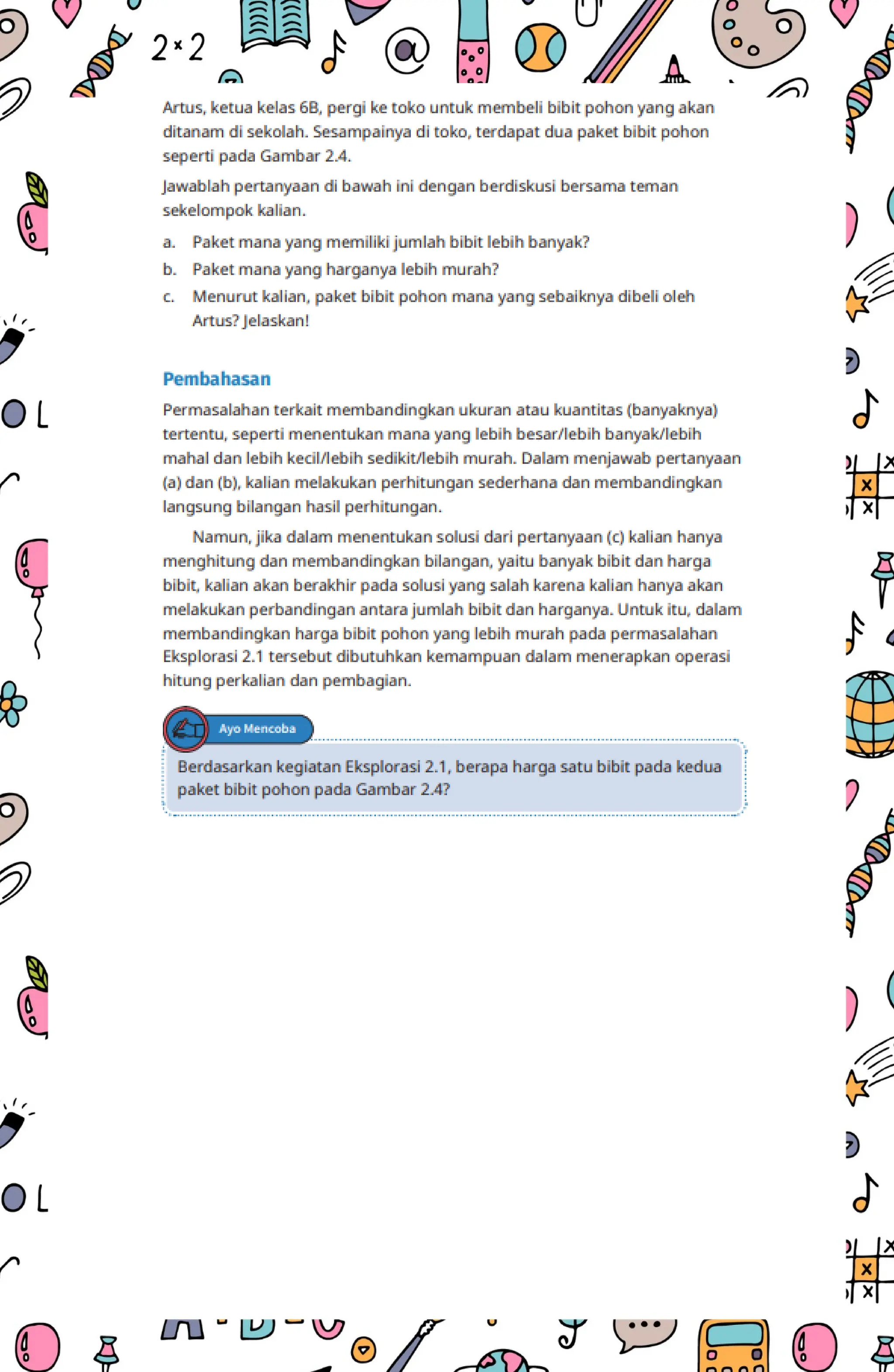 MODUL AJAR MATEMATIKA KELAS VI SD SEMESRTER 1BAB 2_Pekan Ke-1 MATEMATIKA.docx