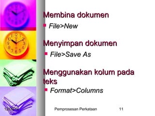 Bab 2 pemprosesan perkataan | PPT