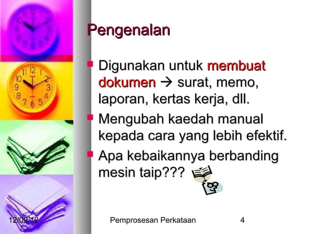 Bab 2 pemprosesan perkataan | PPT