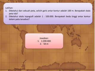 Bab 2 pengetahuan dasar pemetaan | PPTX