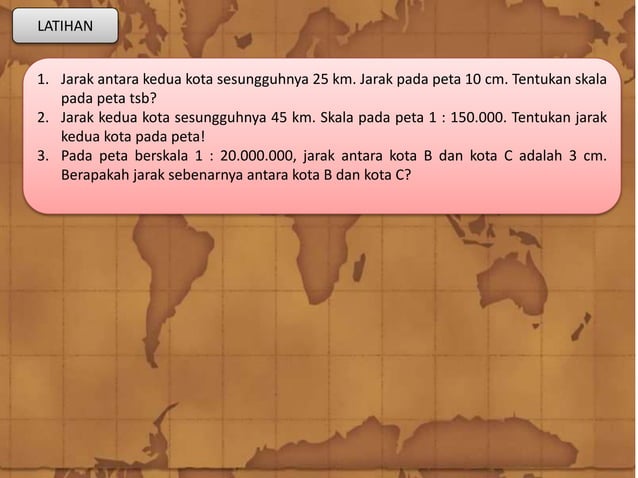Bab 2 pengetahuan dasar pemetaan | PPTX