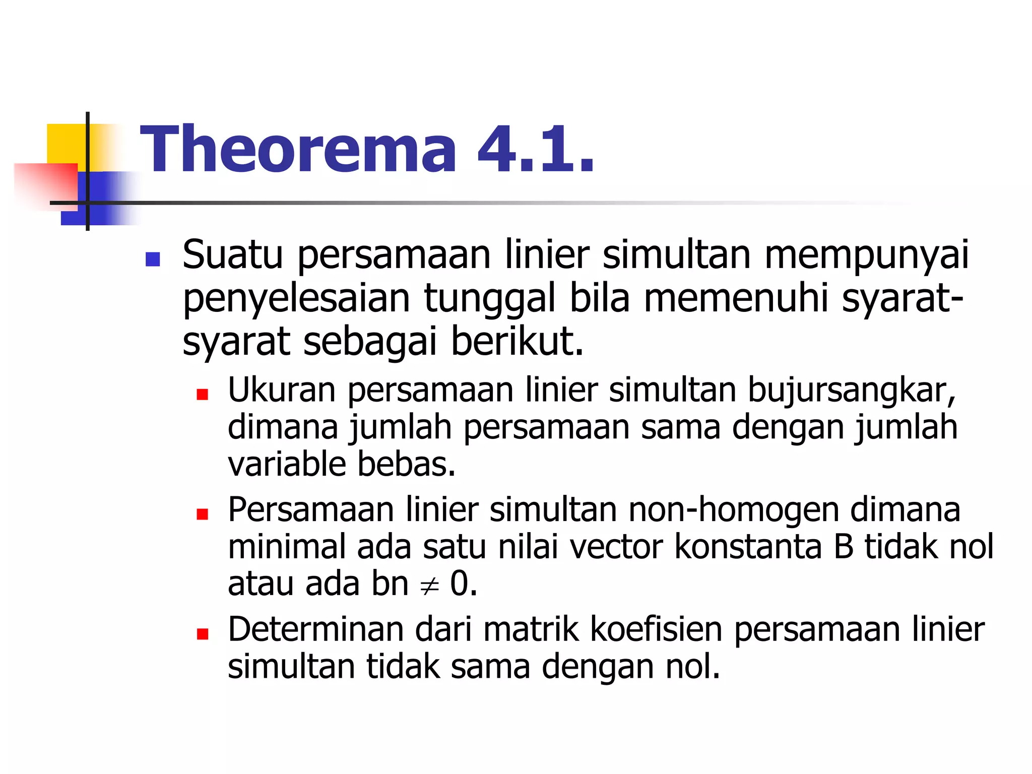 Bab 2 Penyelesaian Sistem Persamaan Linier.ppt