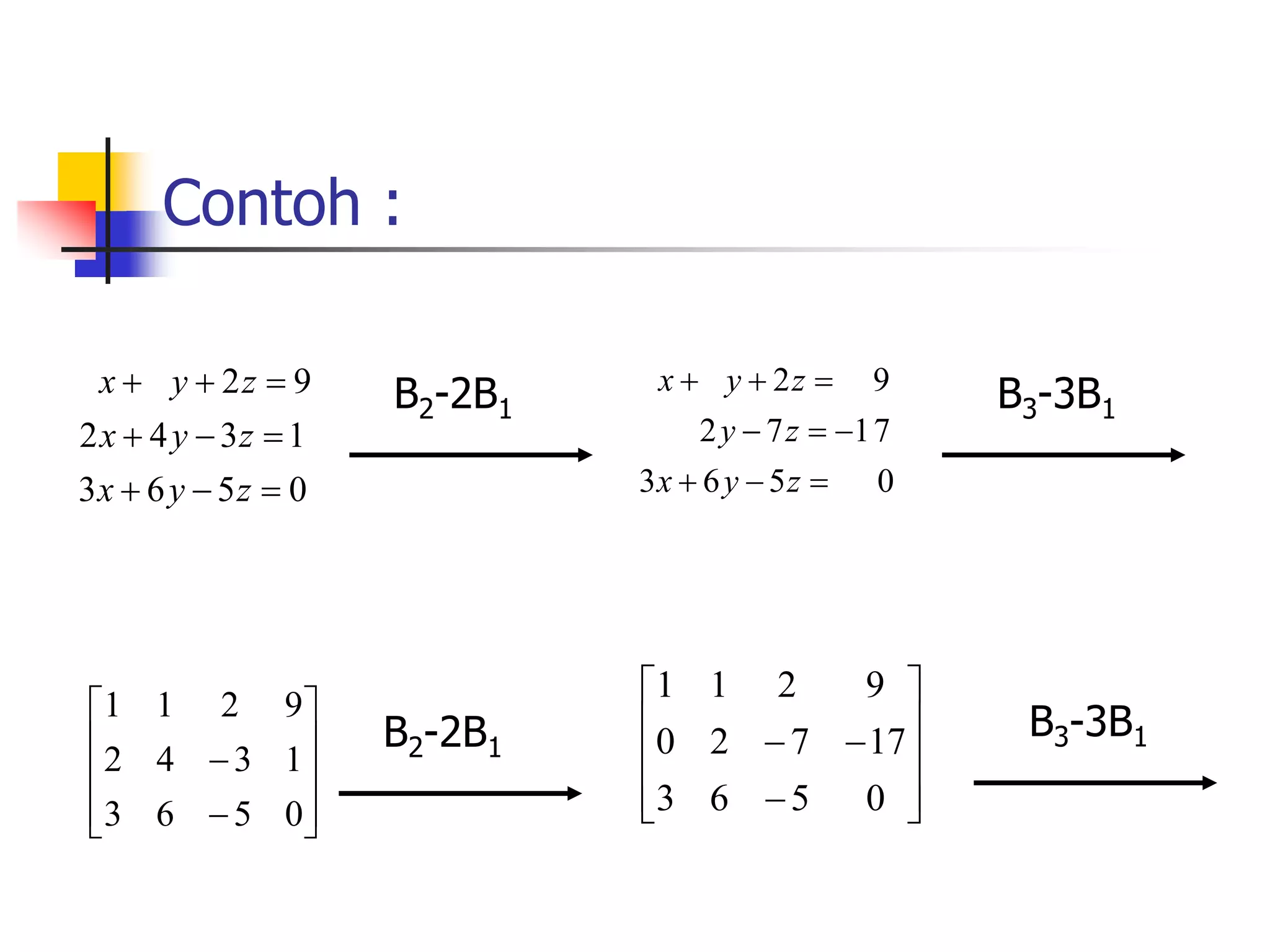 Bab 2 Penyelesaian Sistem Persamaan Linier.ppt