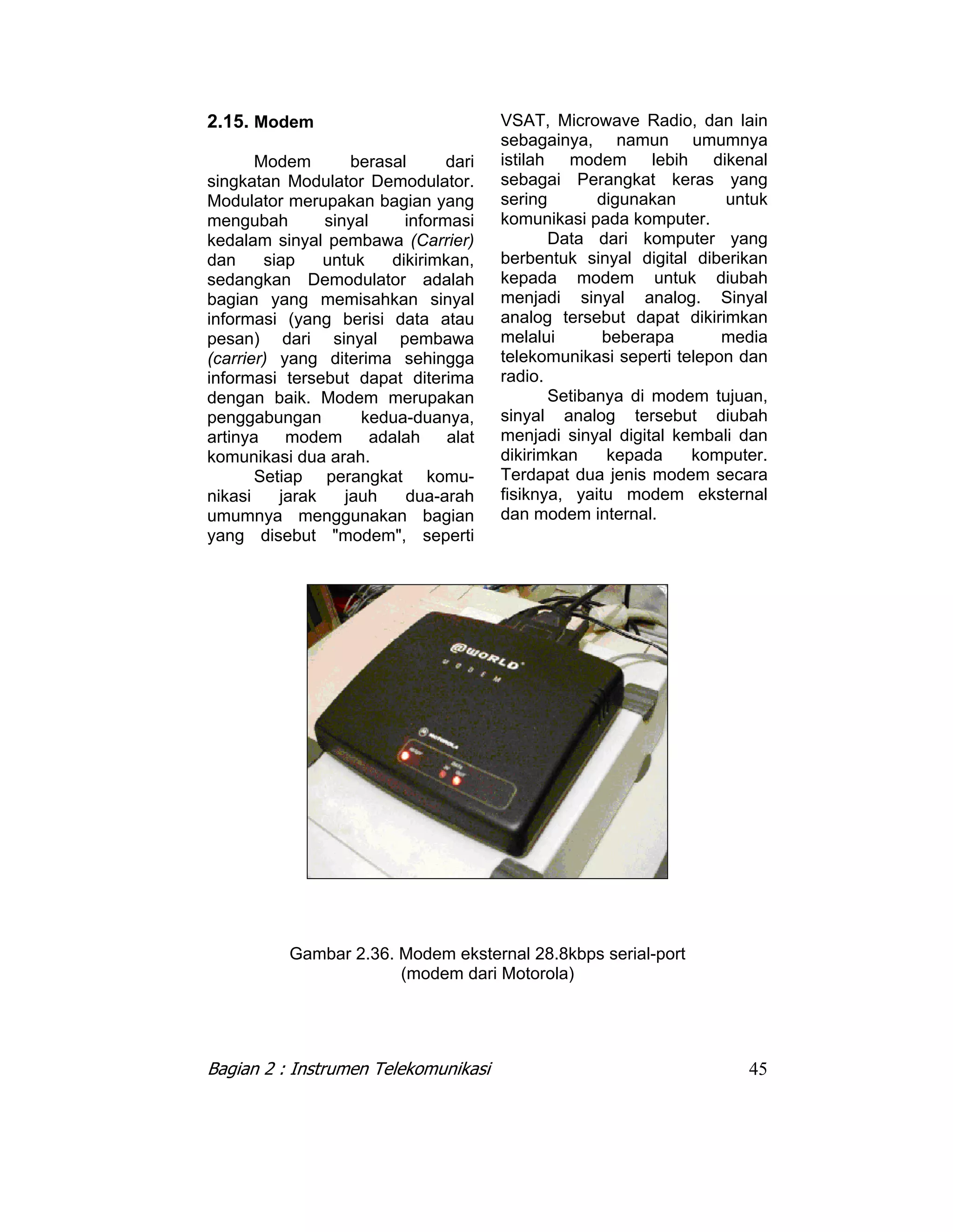 Bab 2 perangkat uji pada telekomunikasi | PDF