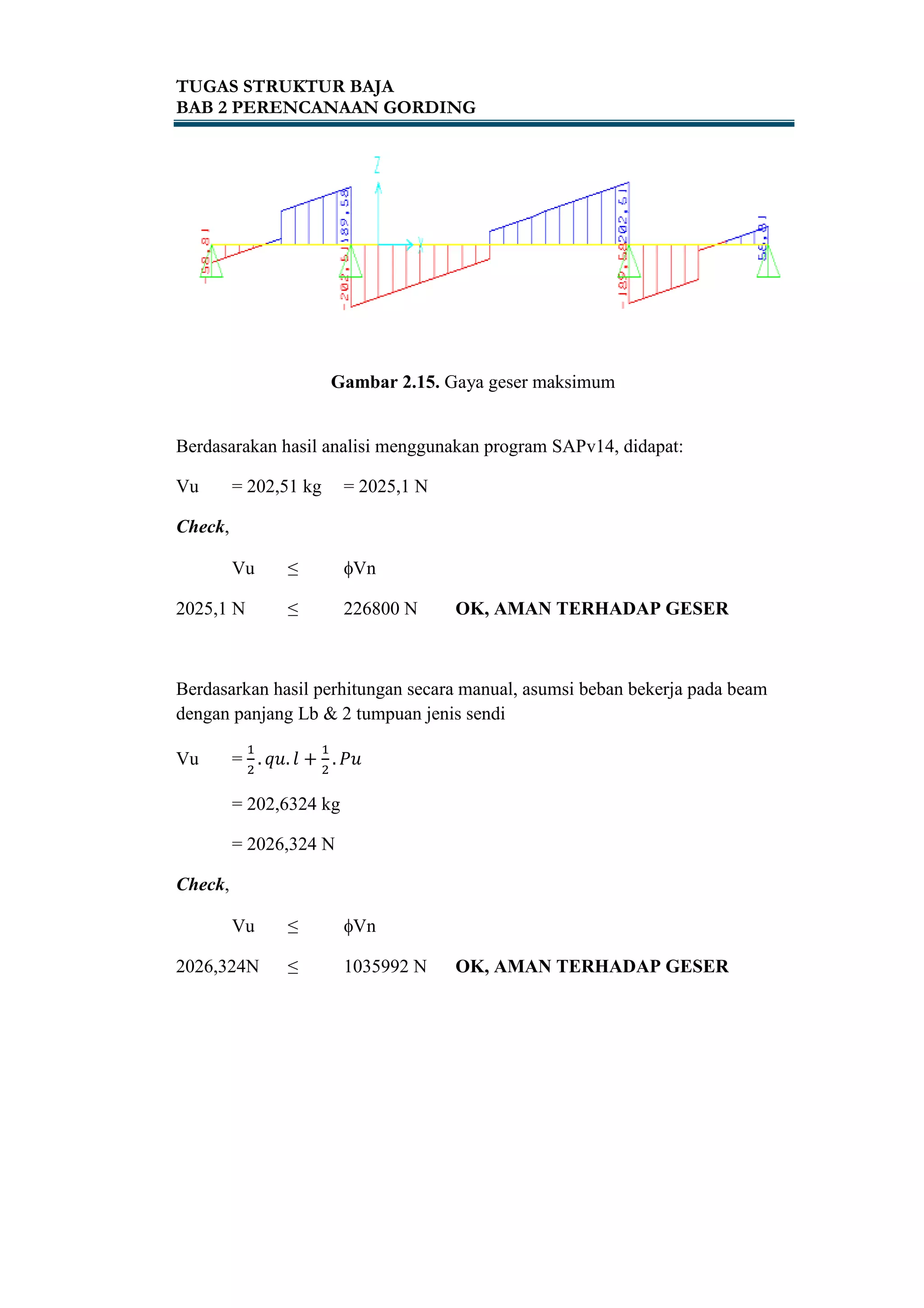 Bab 2 perencanaan gording | DOCX