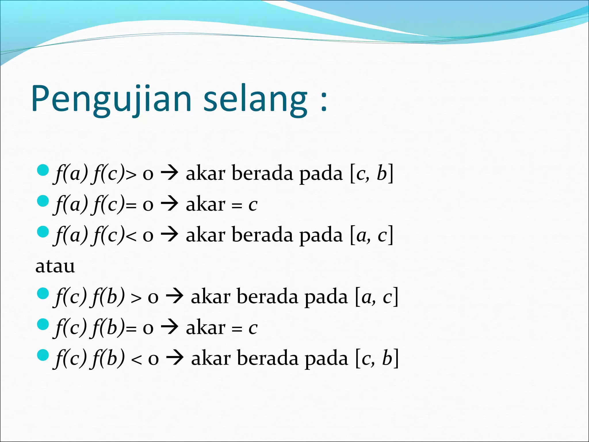 Bab 2 perhitungan galat | PPT