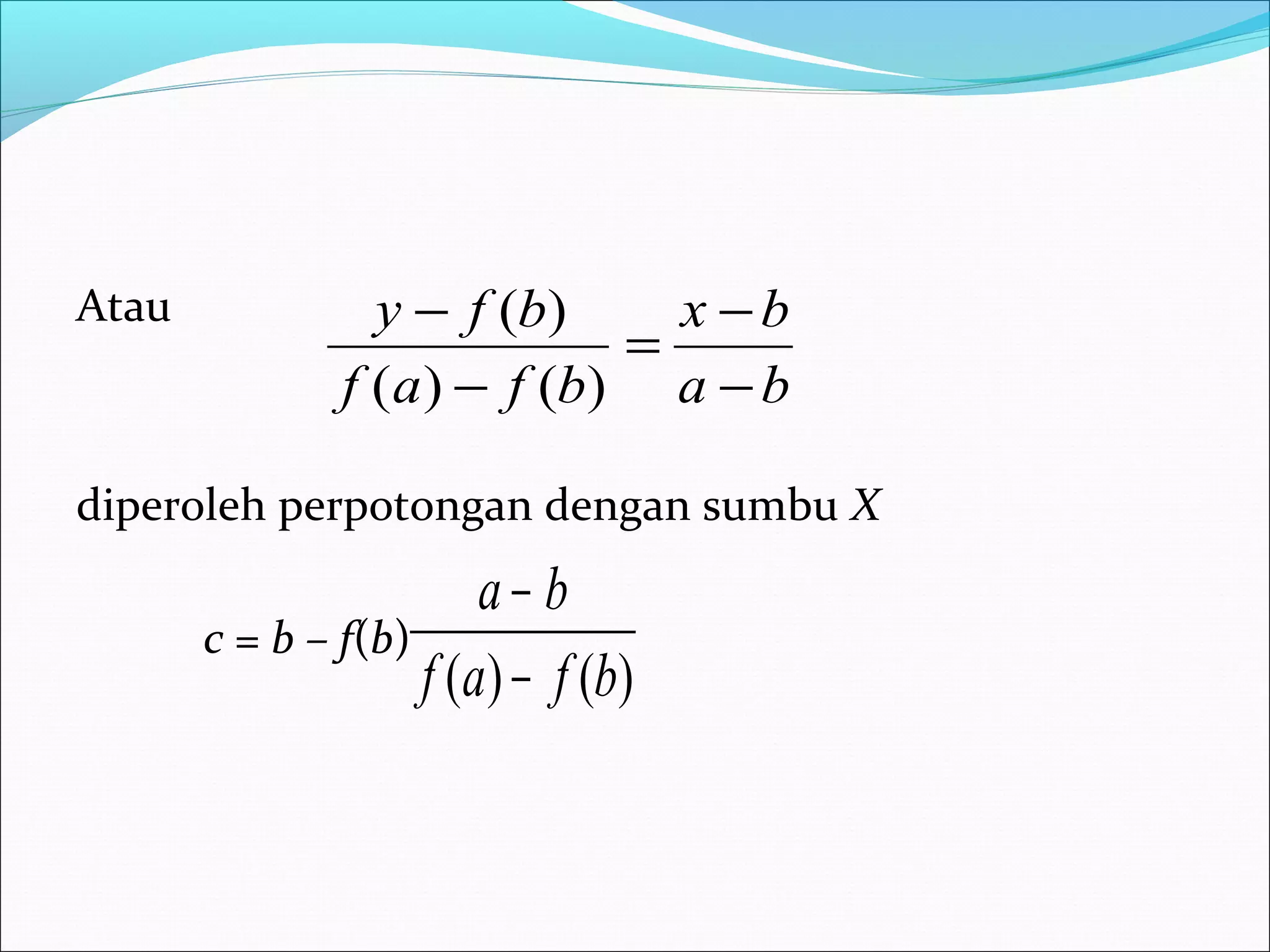 Bab 2 perhitungan galat | PPT
