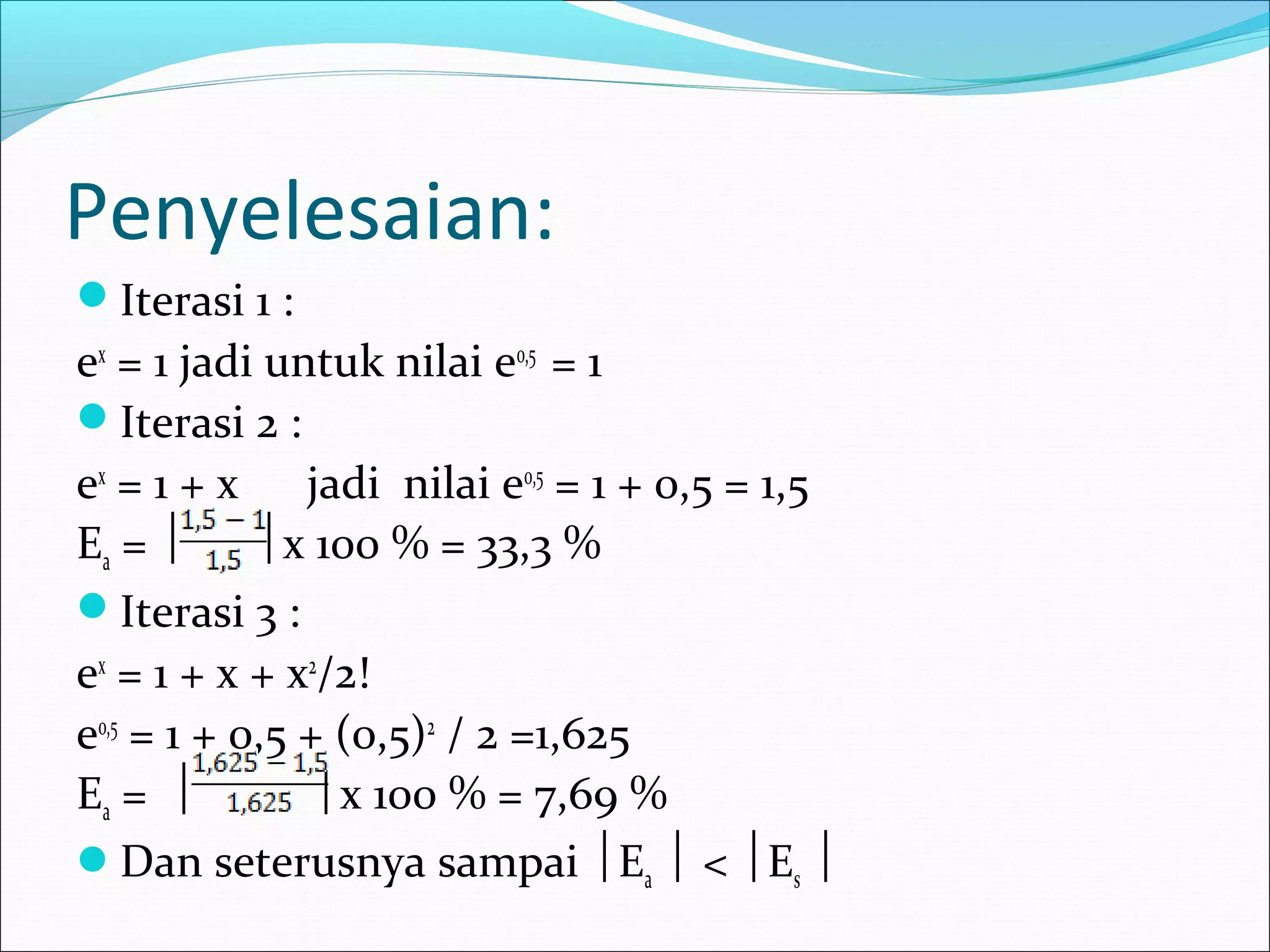 Bab 2 perhitungan galat | PPT