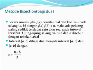 Bab 2 perhitungan galat | PPT