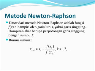 Bab 2 perhitungan galat | PPT