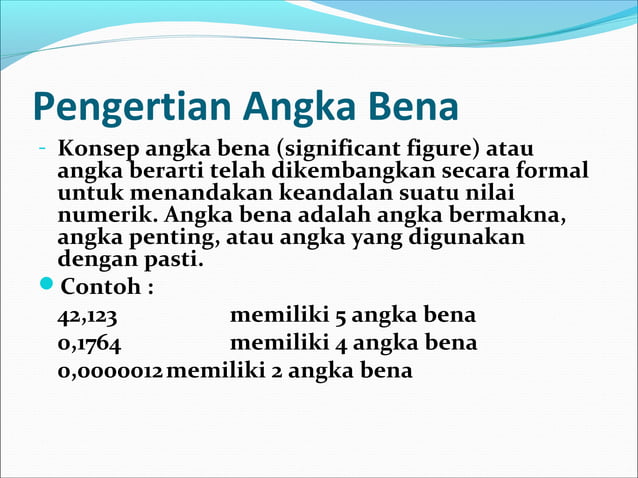Bab 2 perhitungan galat | PPT