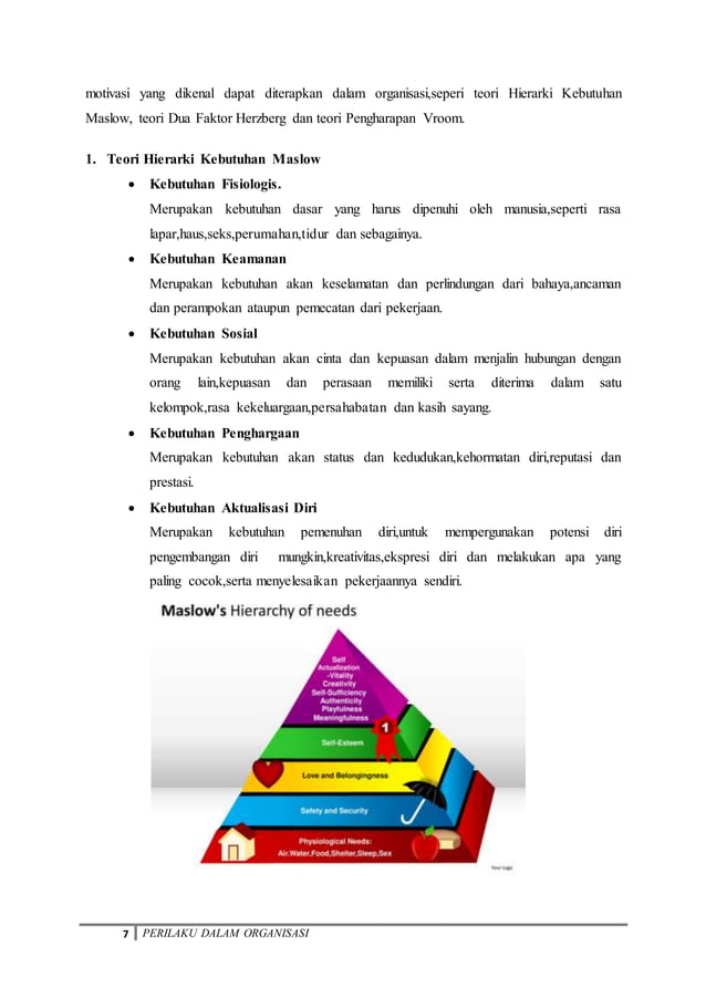 BAB 3. Perilaku Dalam Organisasi (Sistem Pengendalian Manajemen) | DOCX