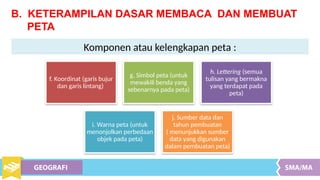 Peta, Pengindraan jauh, dan sistem informasi geografis | PPTX