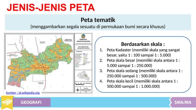 Peta, Pengindraan jauh, dan sistem informasi geografis | PPTX