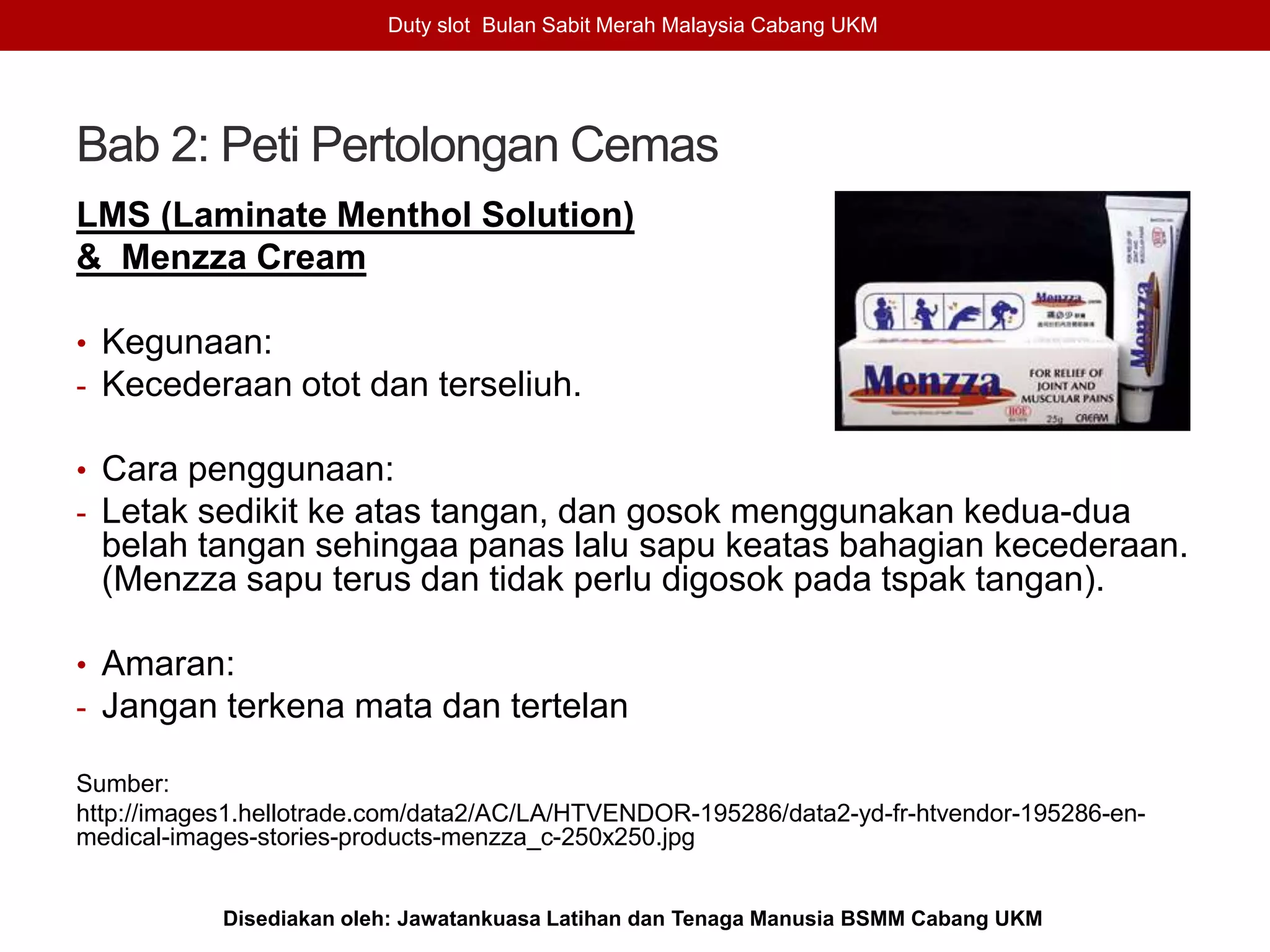 Bab 2 peti pertolongan cemas | PPTX