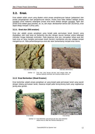 Bab 2 proses geomorfologi | PDF