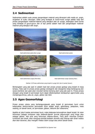 Bab 2 proses geomorfologi | PDF