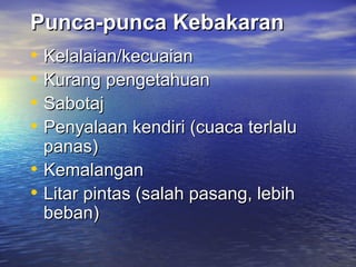 Bab 2 punca & pencegahan kemalangan | PPT