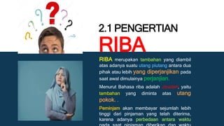 Bank Syariah - Jenis-jenis Riba | PPT