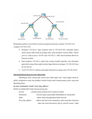 Bab II routing | PDF