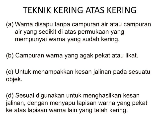 Bab 2 seni catan | PPTX