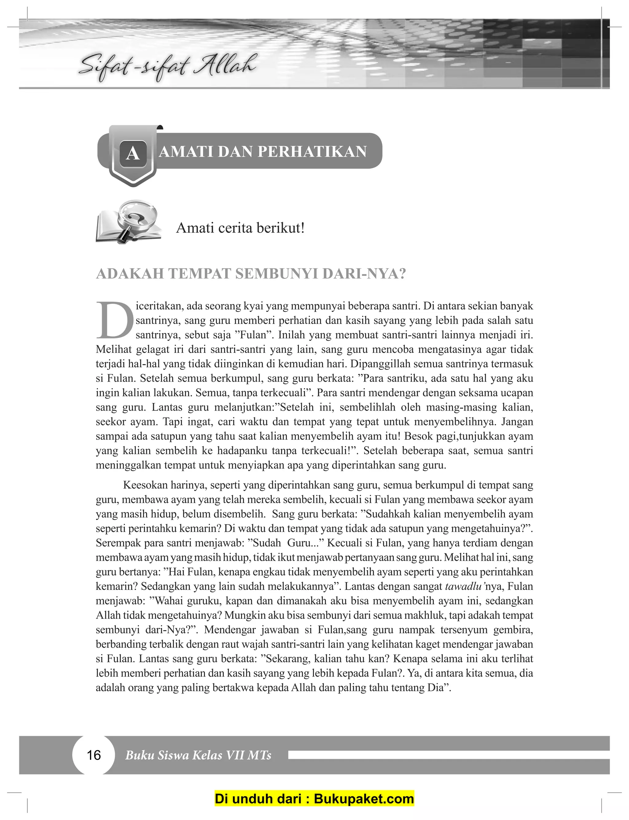 Bab 2 sifaf sifat allah dan pembagiannya | PDF