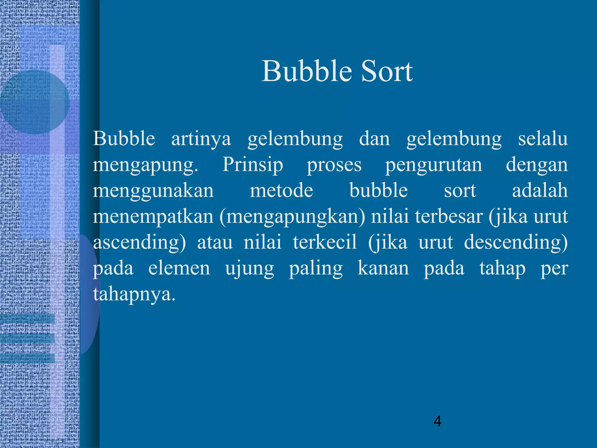 Bab 2 sorting_array | PPT