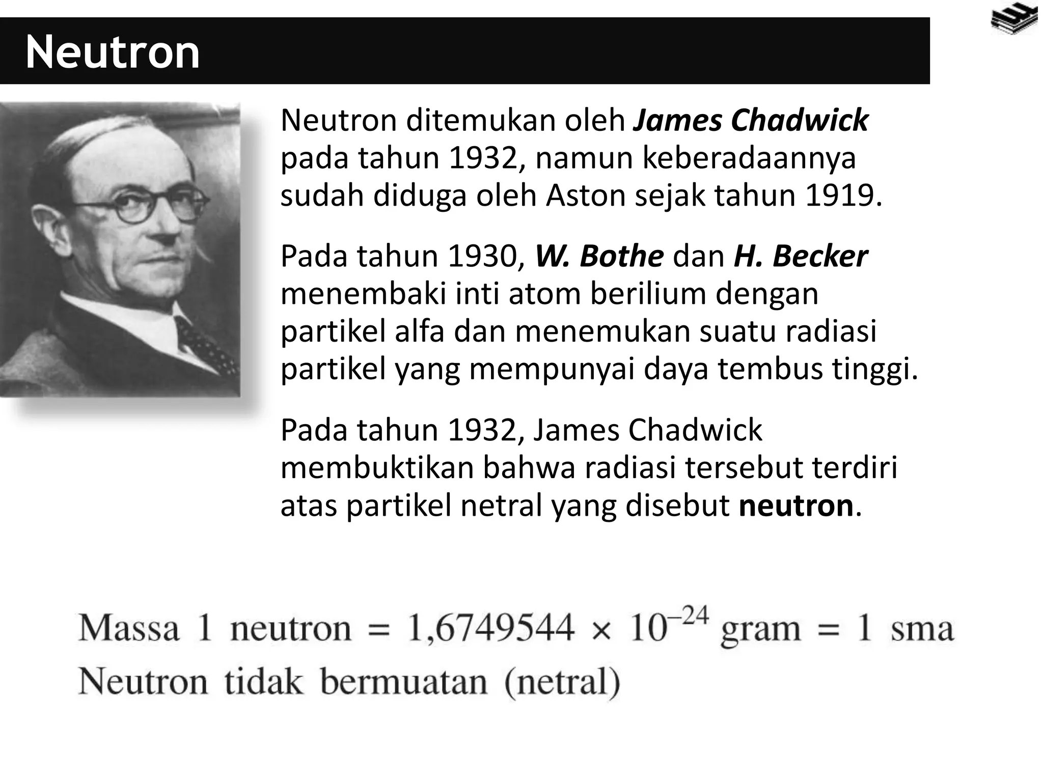 STRUKTUR ATOM Kimia Kelas x Sekolah Menengah Atas | PPTX STRUKTUR ATOM Kimia Kelas x Sekolah Menengah Atas | PPTX