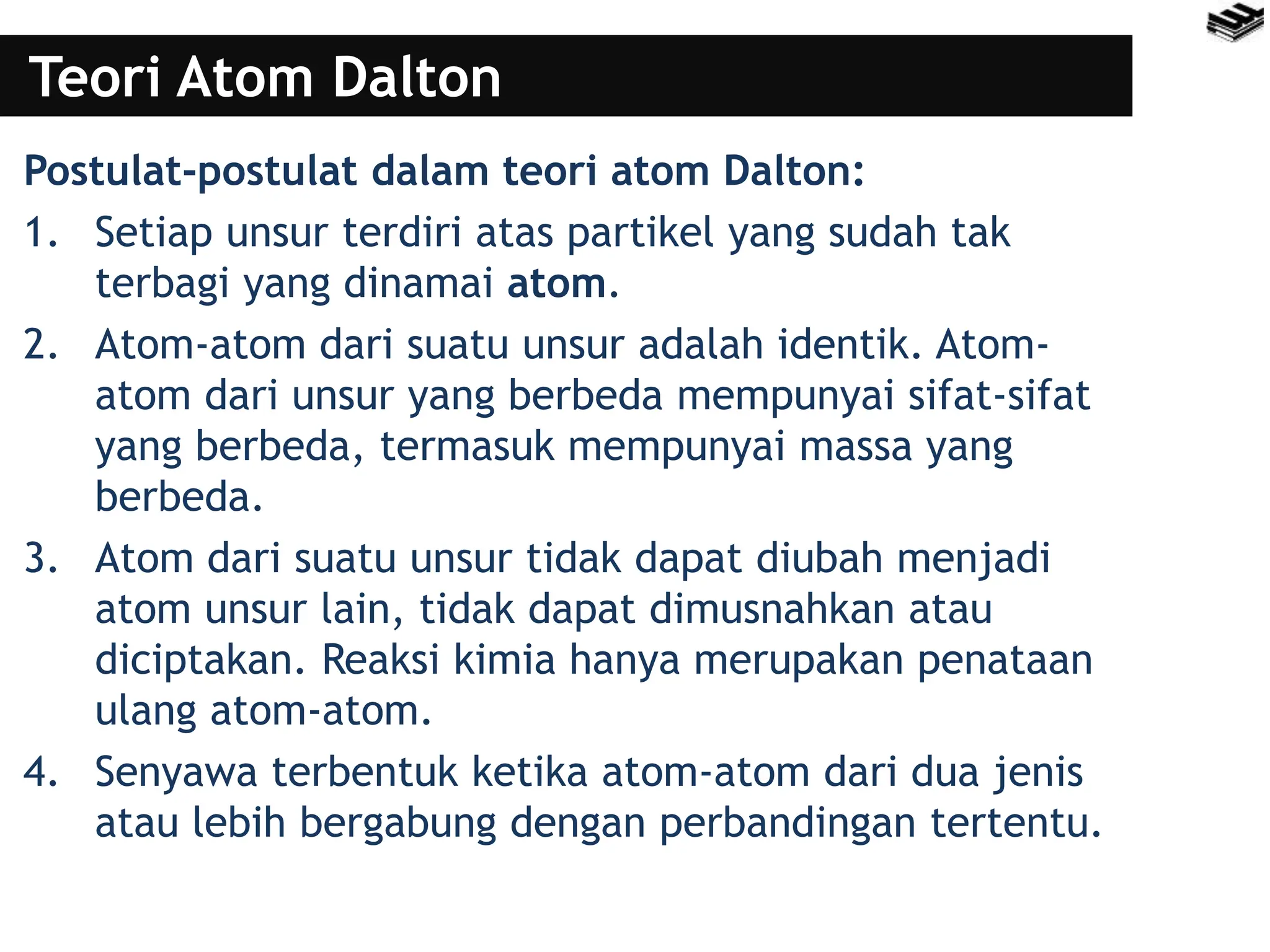 STRUKTUR ATOM Kimia Kelas x Sekolah Menengah Atas | PPTX