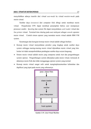 Bab 2 struktur sistem operasi | PDF