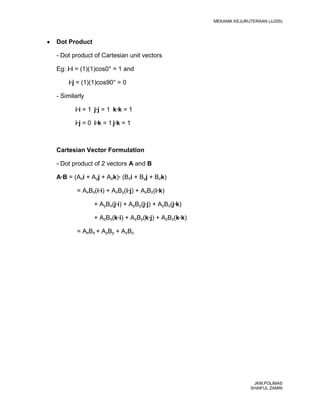 Bab 2 student (force vectors) | DOCX