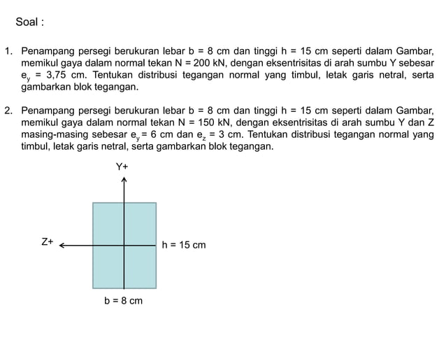 Tegangan dan Regangan Batang Akibat Lentur dan Gaya Normal.pdf