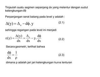 Tegangan dan Regangan Batang Akibat Lentur dan Gaya Normal.pdf