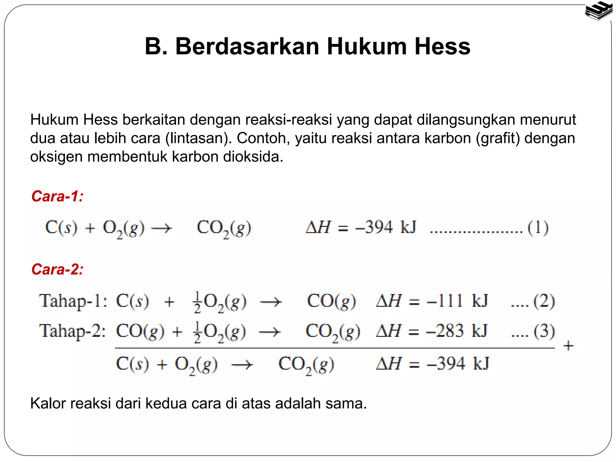 Bab 2 termokimia kelas xi | PPT