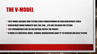 Bab 2 Testing Throughout The Software Life Cycle | PPTX | Computer ...