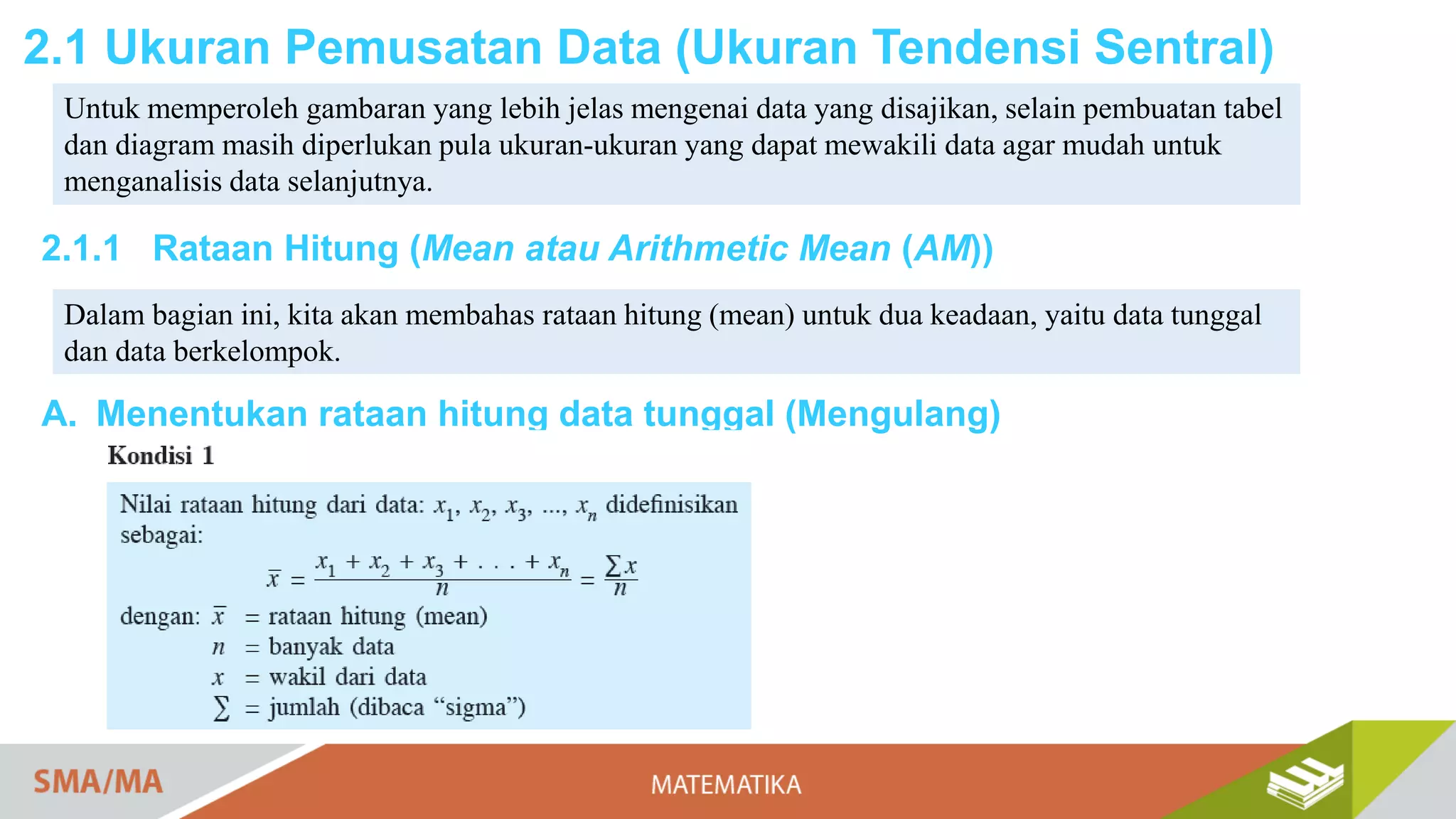 BAB 2 UKURAN PEMUSATAN DAN PENYEBARAN DATA BERKELOMPOK.pptx